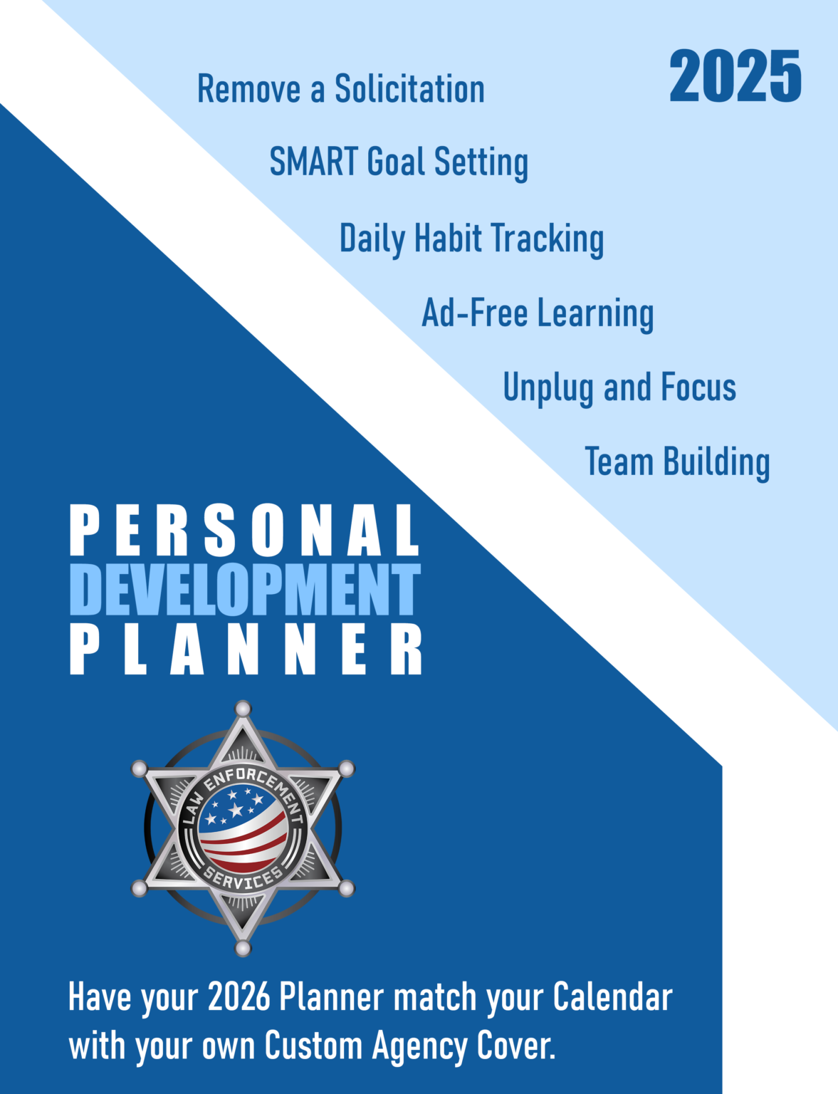 Custom Ad-Free Planners – Law Enforcement Sidekicks